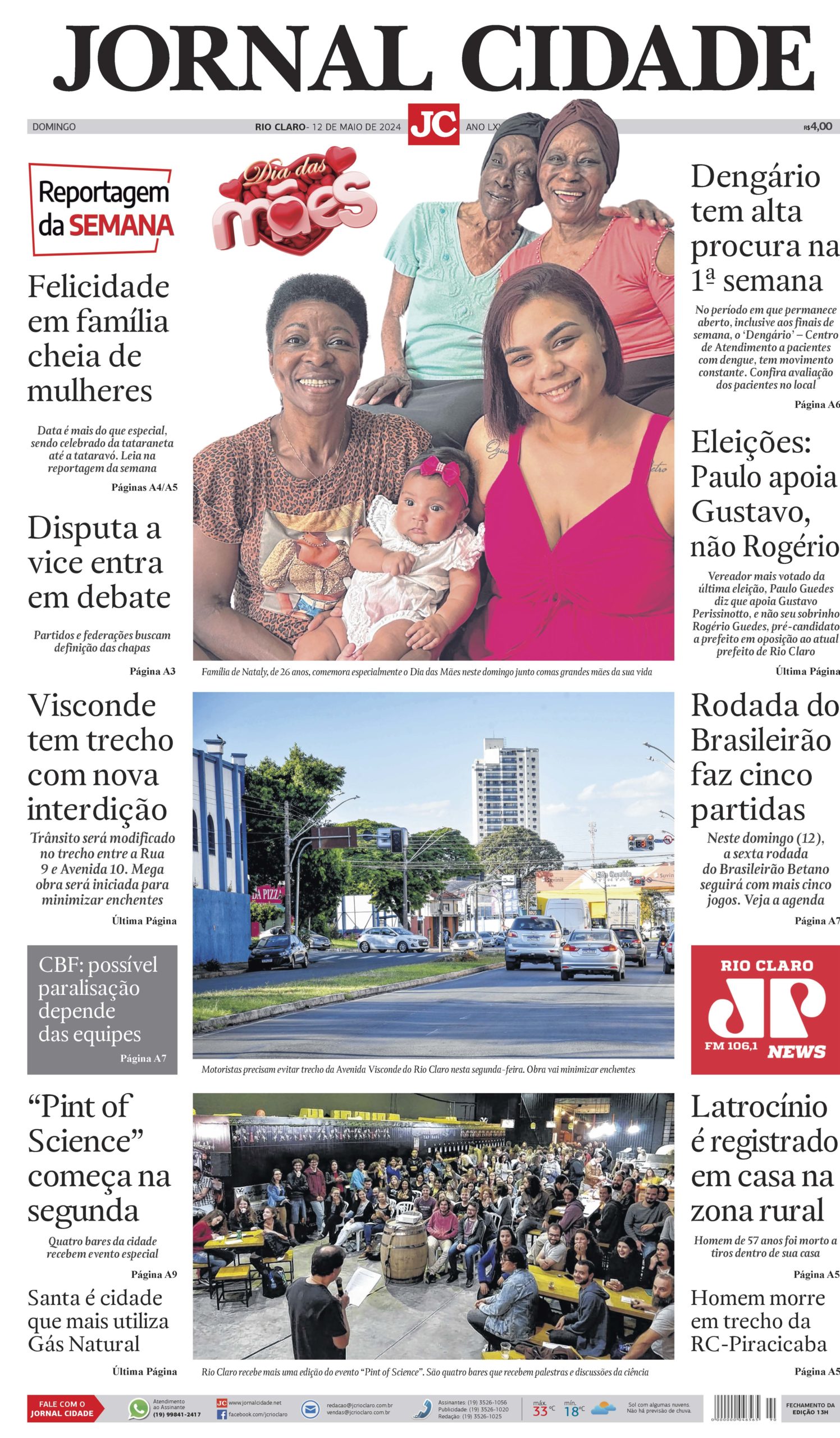JORNAL CIDADE 12 DE MAIO DE 2024 - Jornal Cidade RC