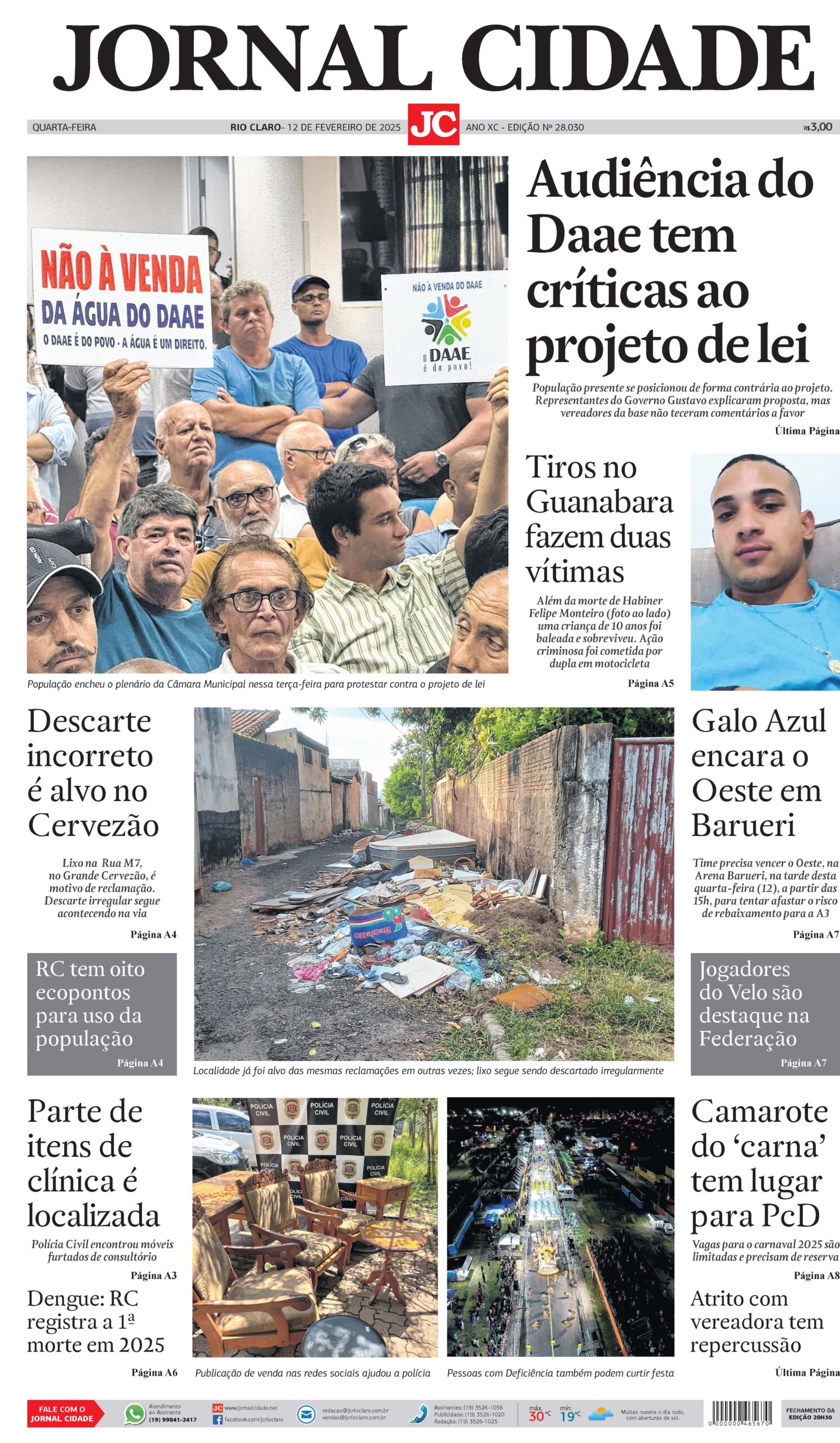 JORNAL CIDADE 12 DE FEVEREIRO DE 2025 - Jornal Cidade RC