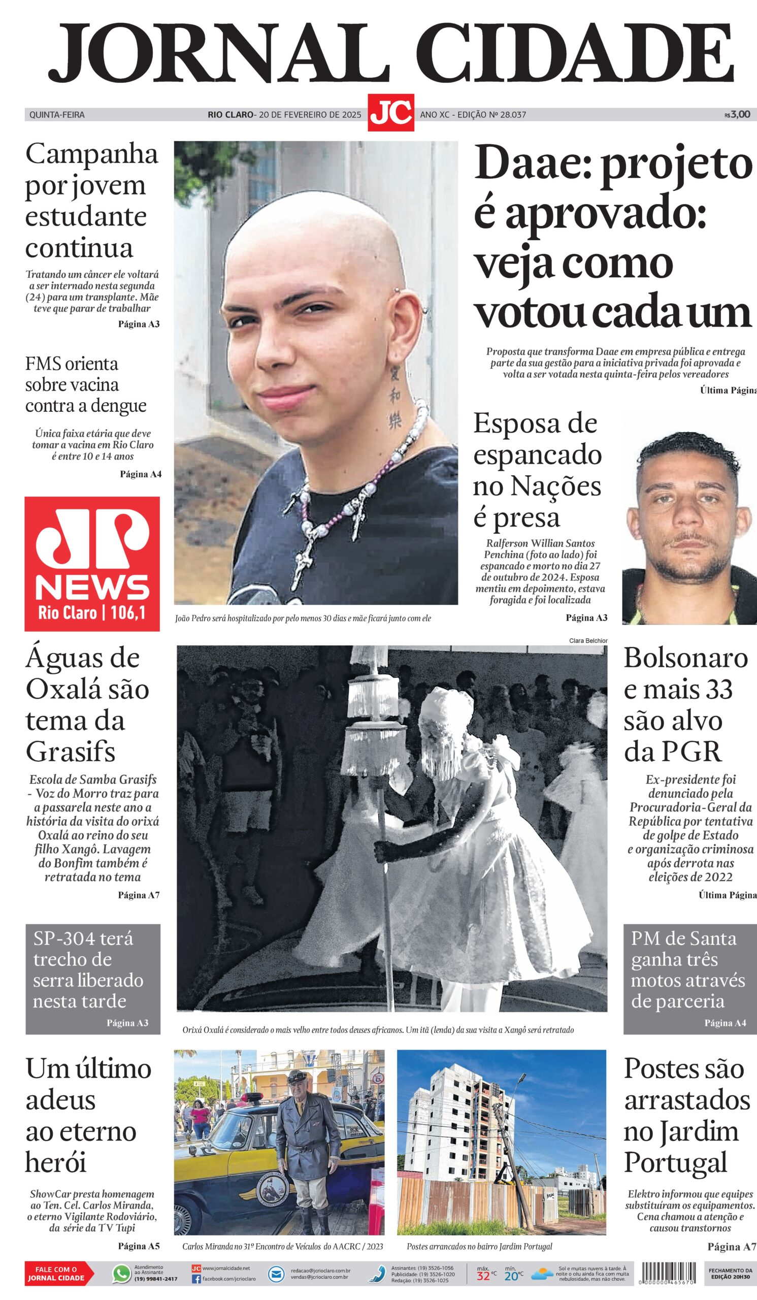 JORNAL CIDADE 20 DE FEVEREIRO DE 2025 - Jornal Cidade RC