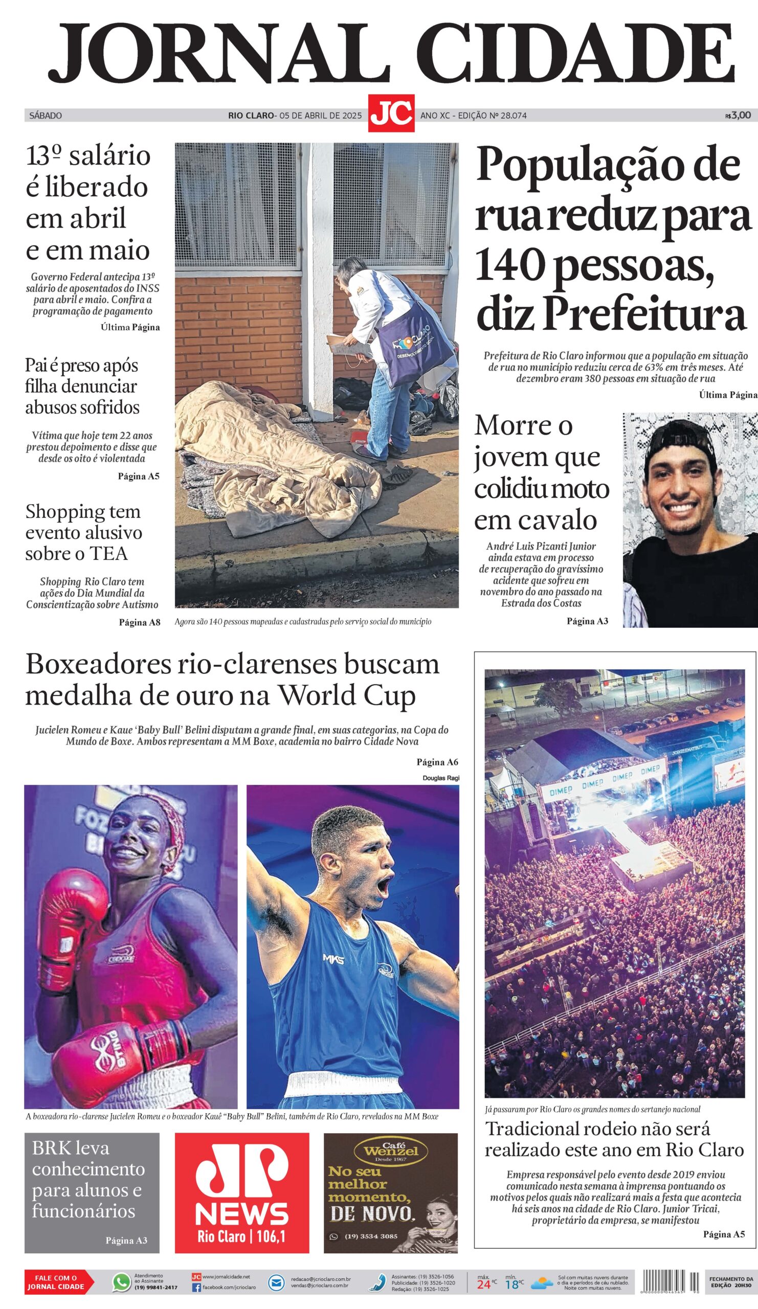 JORNAL CIDADE 05 DE ABRIL DE 2025 - Jornal Cidade RC