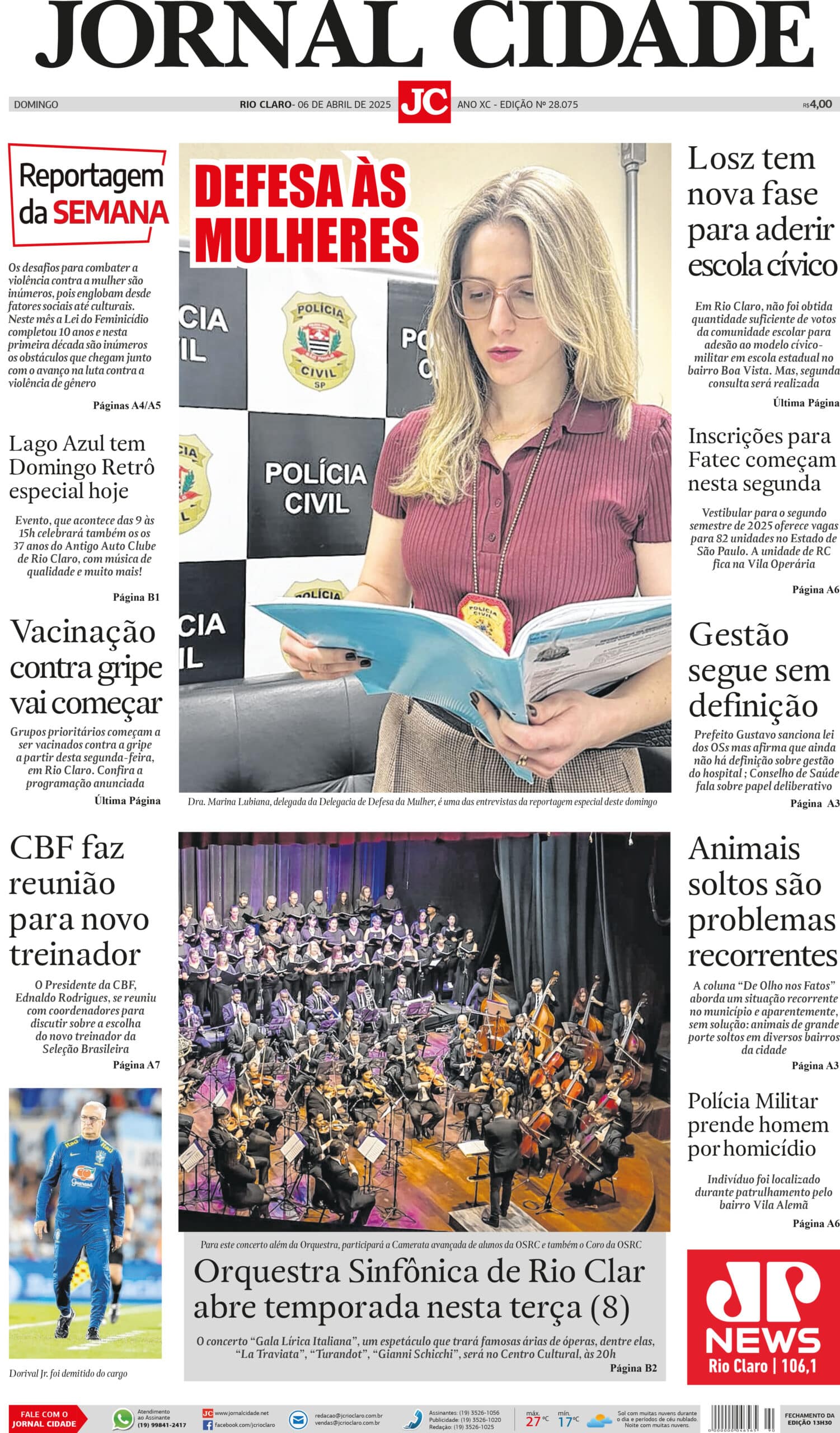 JORNAL CIDADE 06 DE ABRIL DE 2025 - Jornal Cidade RC