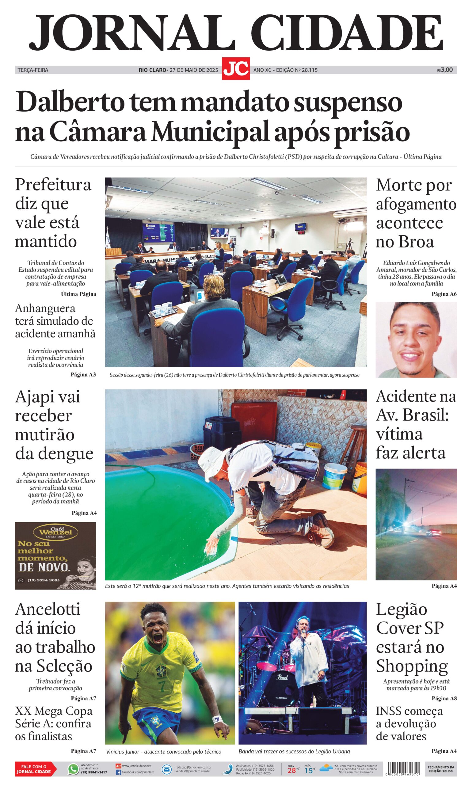JORNAL CIDADE 27 DE MAIO DE 2025 - Jornal Cidade RC