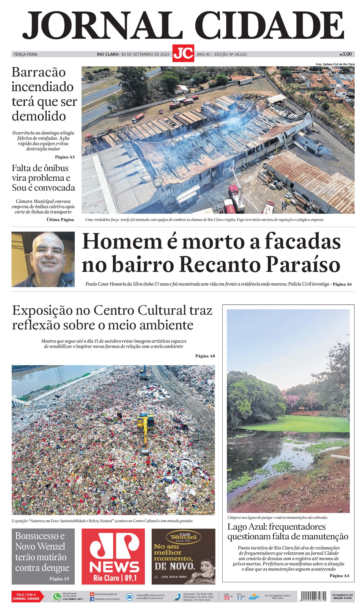 JORNAL CIDADE 30 DE SETEMBRO DE 2025 - Jornal Cidade RC